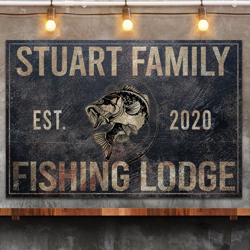 Fishing Signs - Etsy
