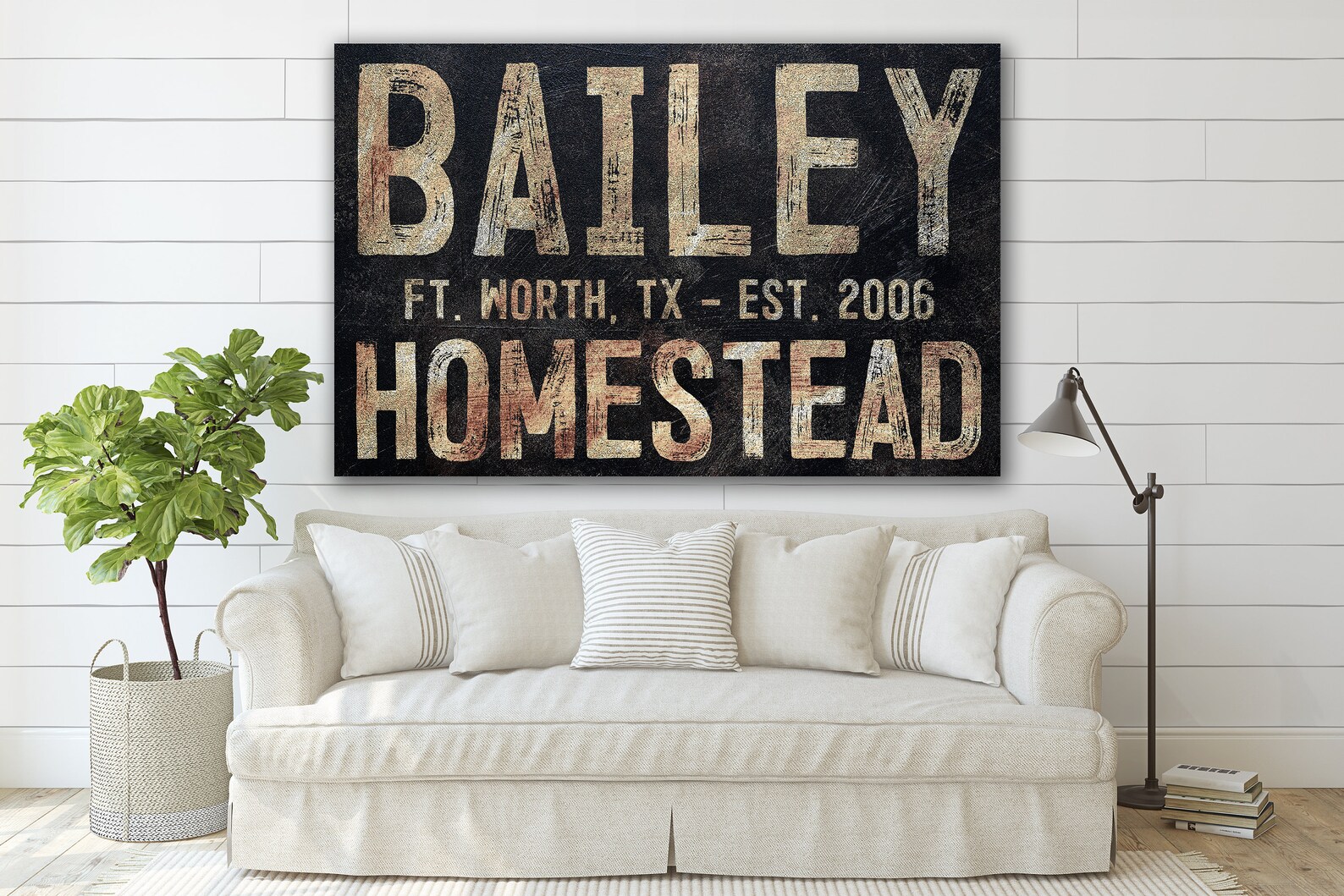 Personalized Homestead Sign Custom Farmhouse Sign Wedding - Etsy