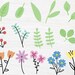 Spring Flower SVG - Flower SVG Bundle - Simple Flower SVG - Floral Svg ...