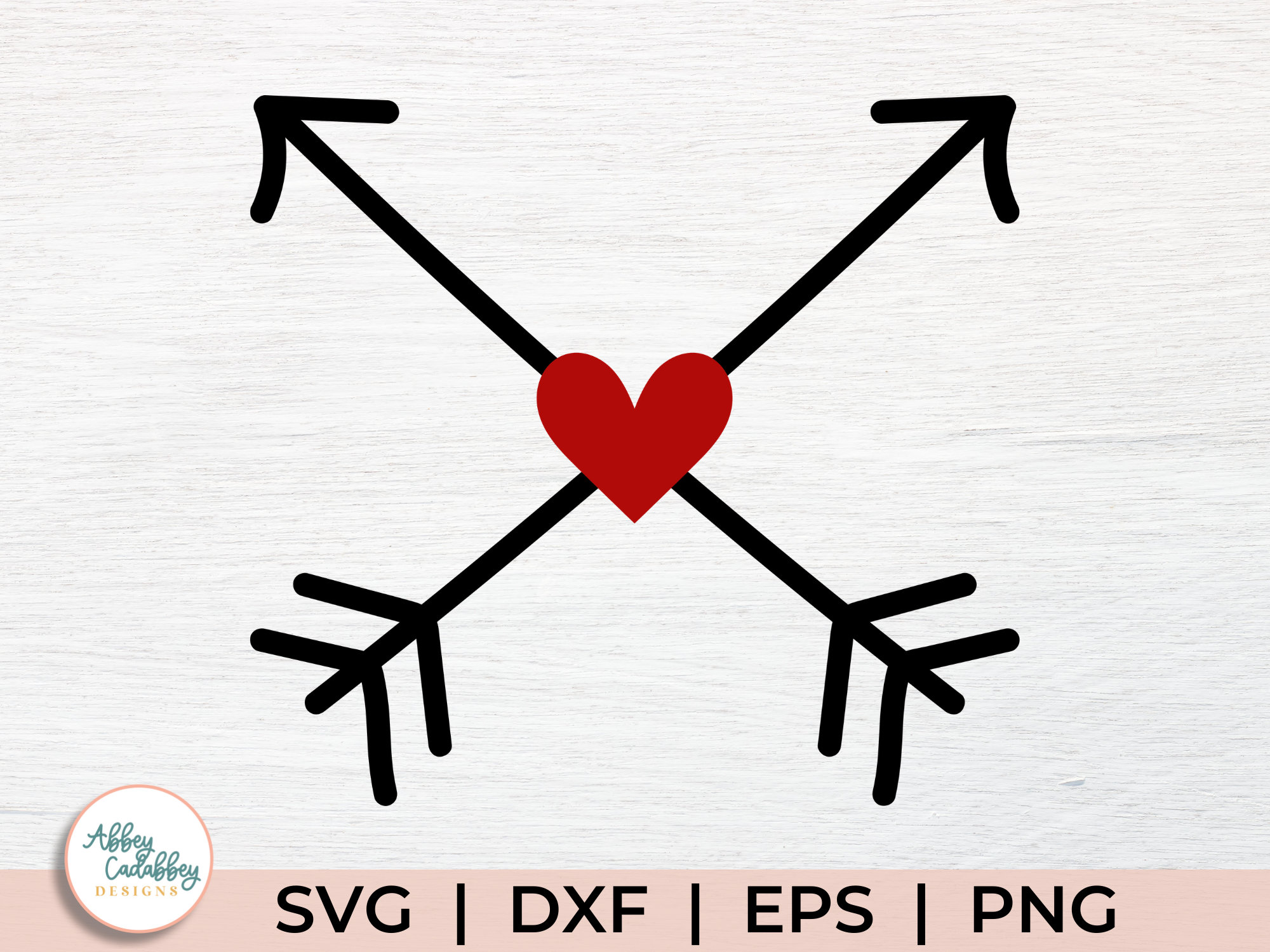 Heart Arrow SVG Hand Drawn Arrow SVG Valentine Arrow SVG Arrow Clipart ...