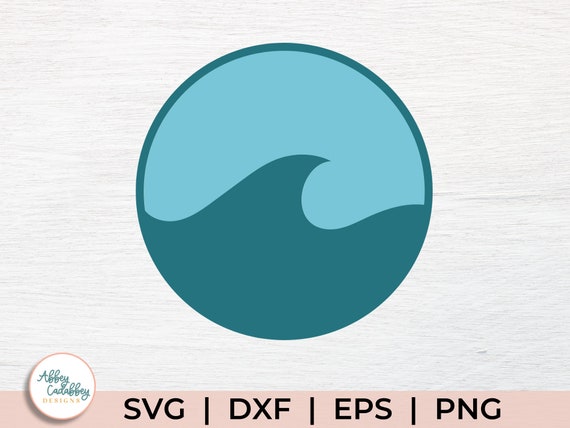 Circle Wave SVG Ocean Wave SVG Ocean SVG Lake Svg - Etsy