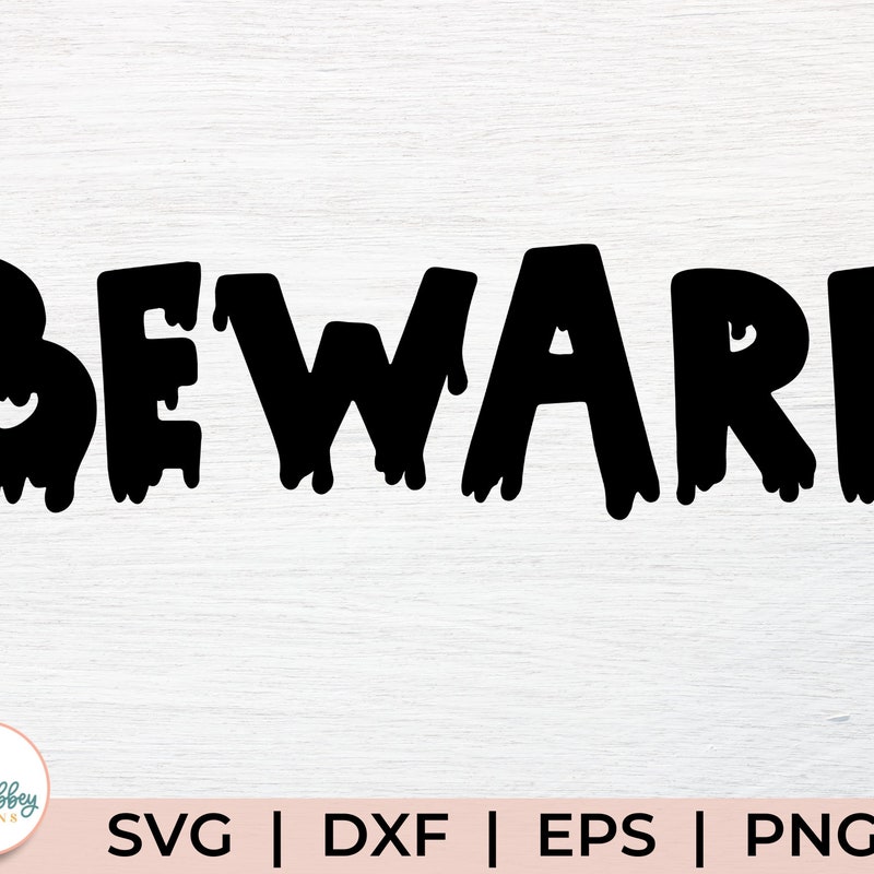Beware Sign - Etsy