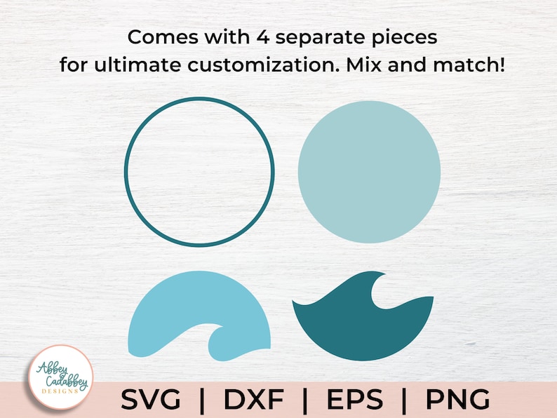 Circle Wave SVG Ocean Wave SVG Ocean SVG Lake Svg - Etsy