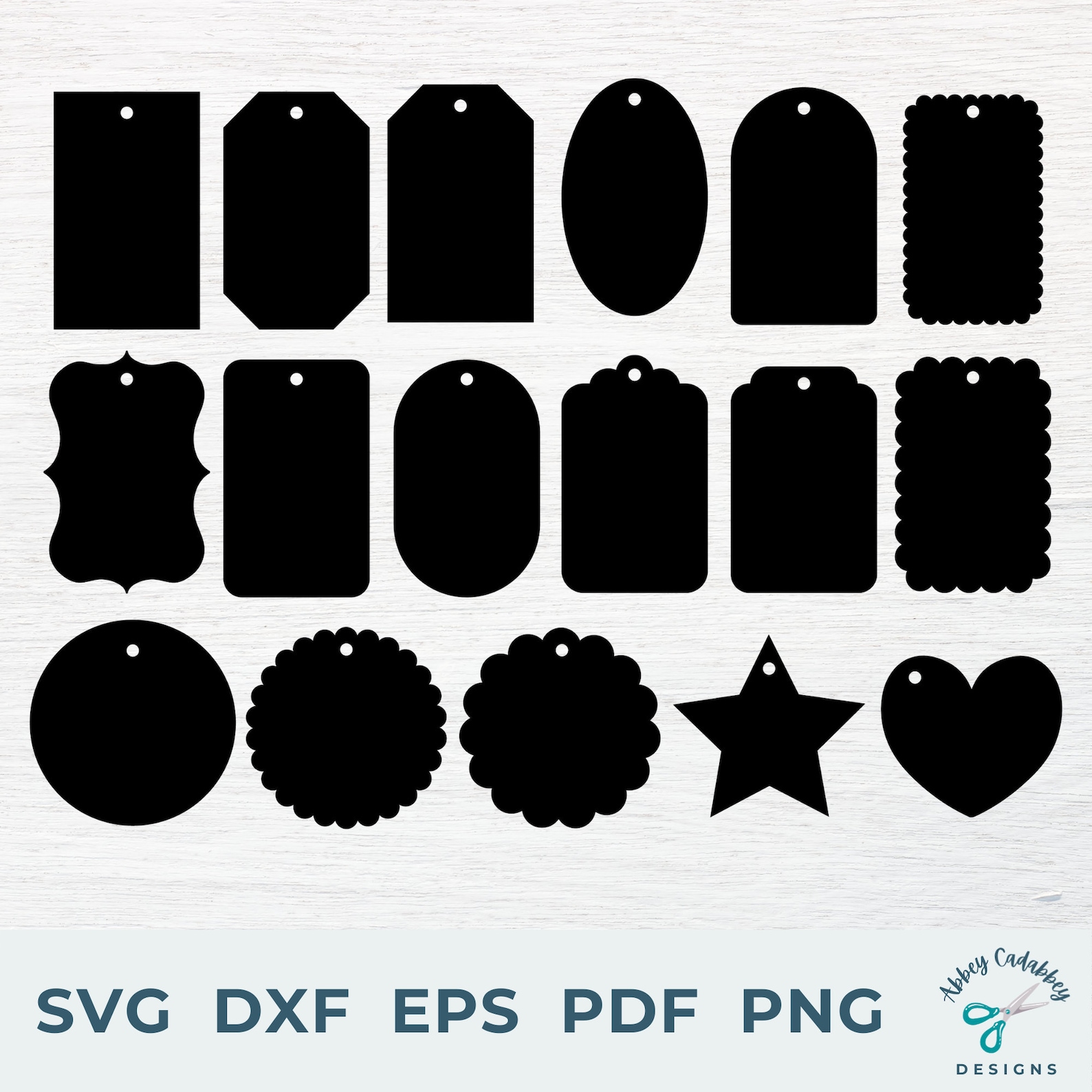 Tag SVG Gift Tag SVG Gift Tag Template Blank Tags SVG | Etsy UK