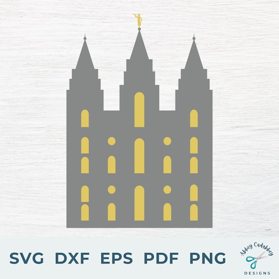 LDS Temple SVG Utah LDS Temple Salt Lake Temple Svg | Etsy