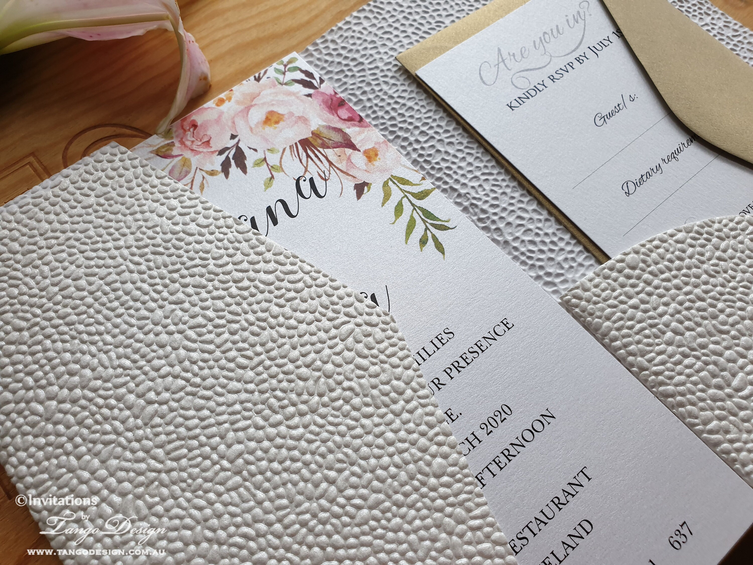 Pocketfold Wedding Card Invitations. Classy Invites Custom - Etsy Australia