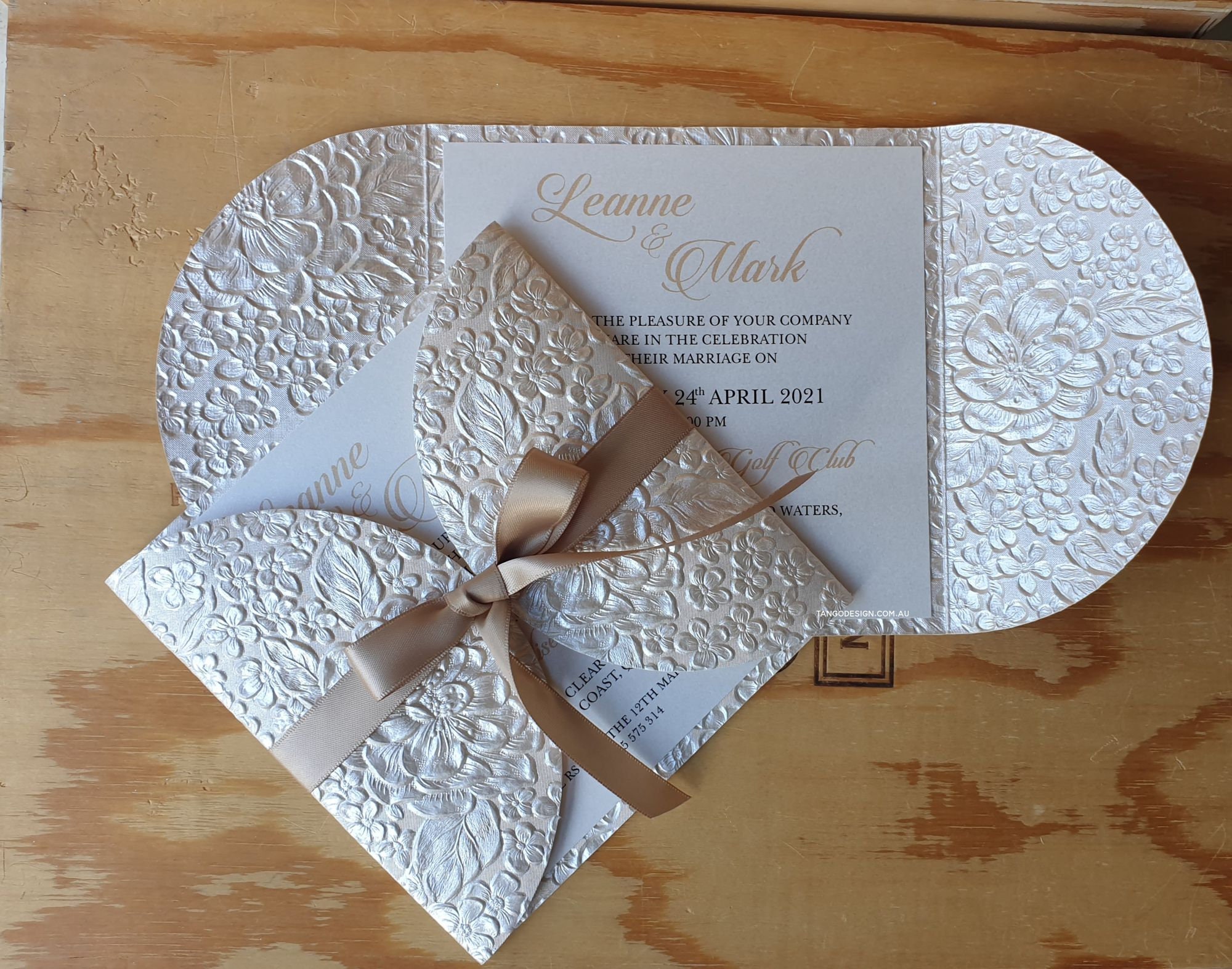 Embossed Wedding Invitation Etsy. Trendy Wedding Design. Beach ...