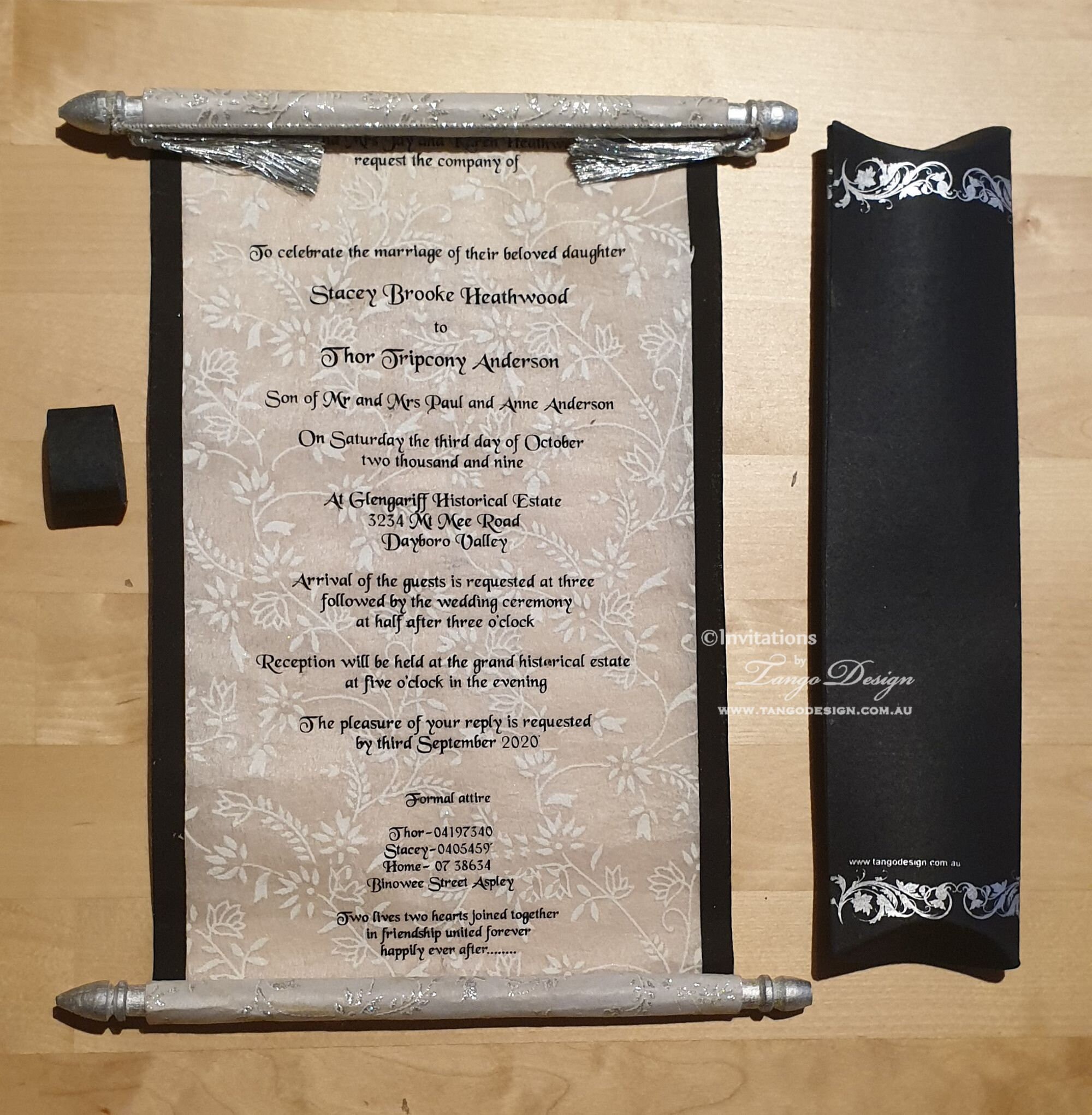 Birthday Invitation. Scroll Cards Corporate. 21st Party Invitations ...