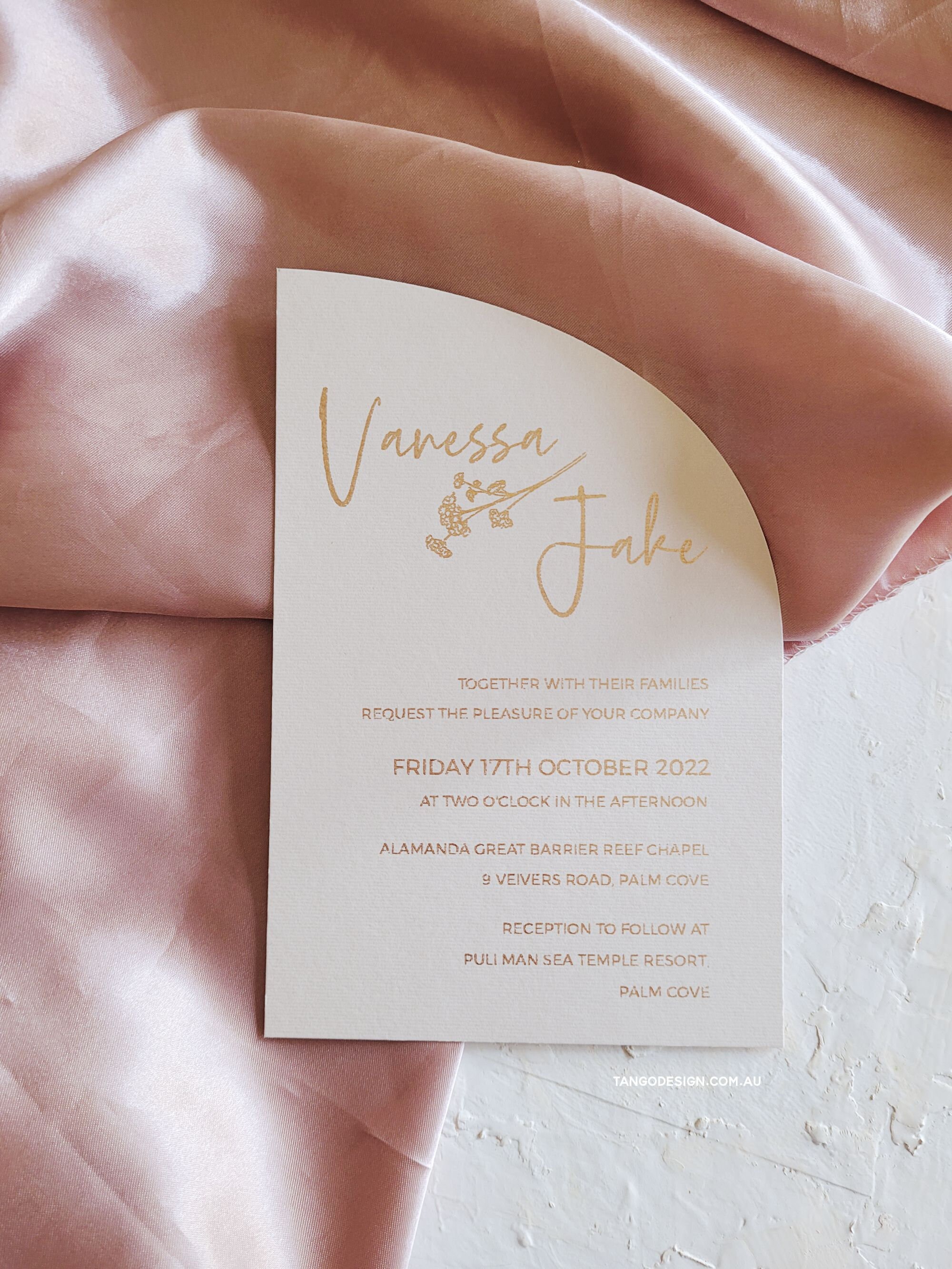 Arch Wedding Invitations. Half Arch Wedding Stationery Shape - Etsy