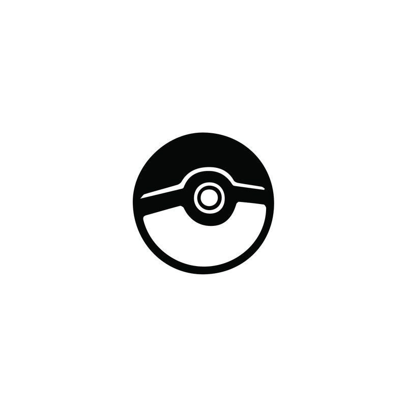 Pokeball Svg - Etsy