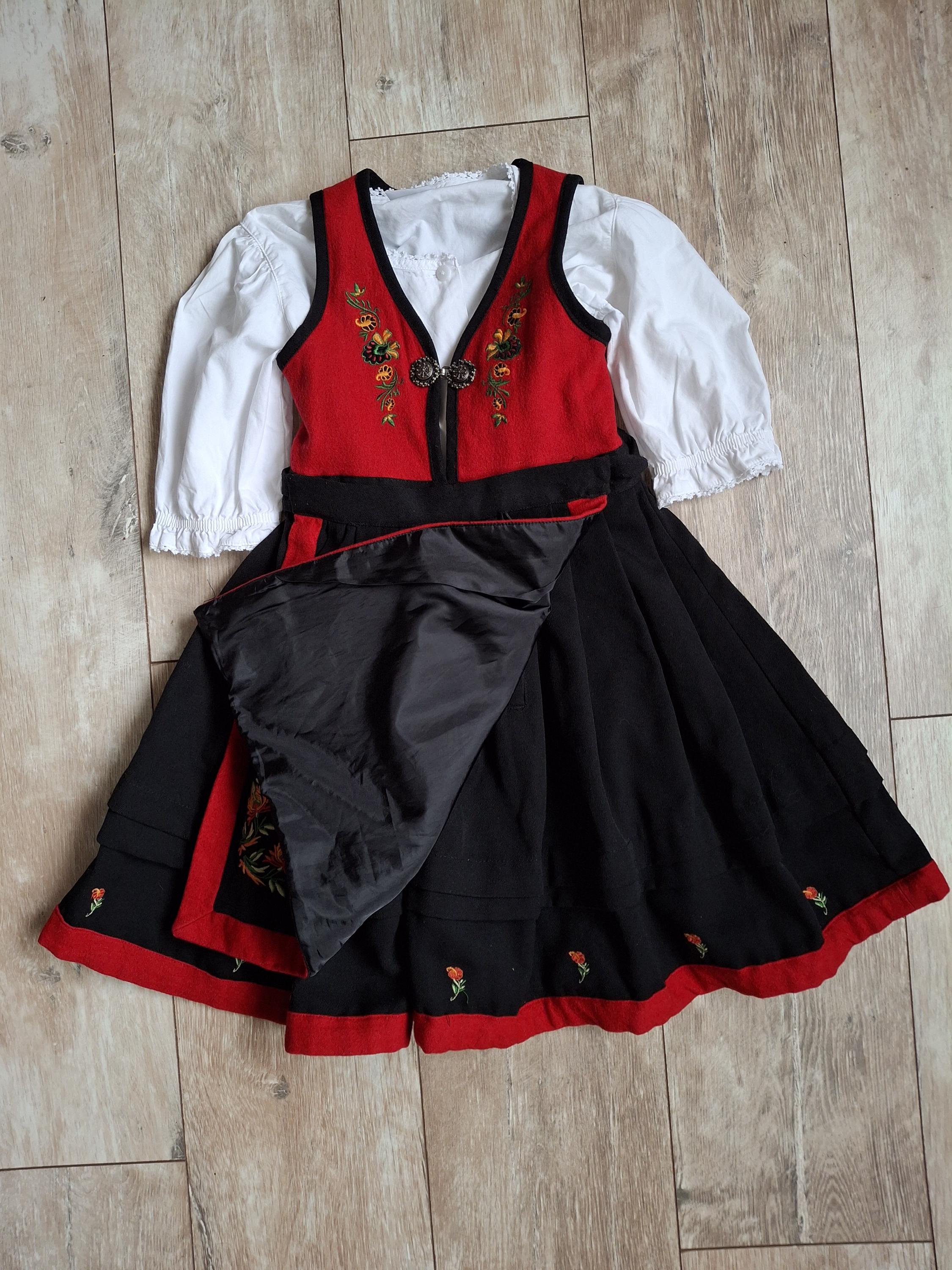 Original Handmade Vintage Traditional Norwegian Folk Dress - Festdrakt ...