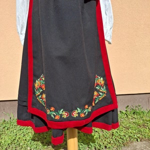 Original Handmade Vintage Traditional Norwegian Folk Dress - Festdrakt ...