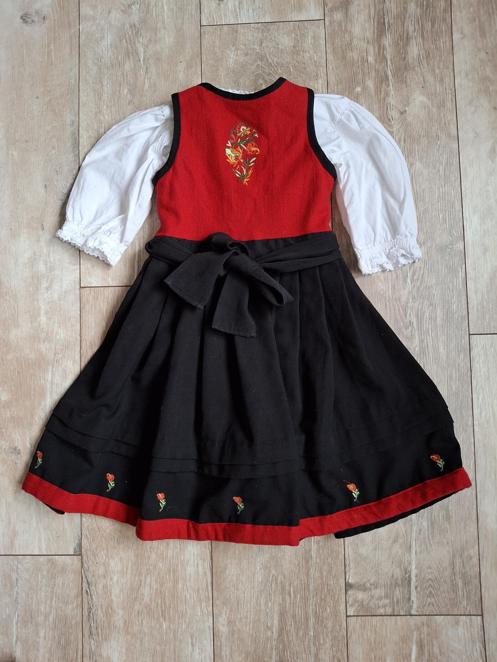 Original Handmade Vintage Traditional Norwegian Folk Dress - Festdrakt ...