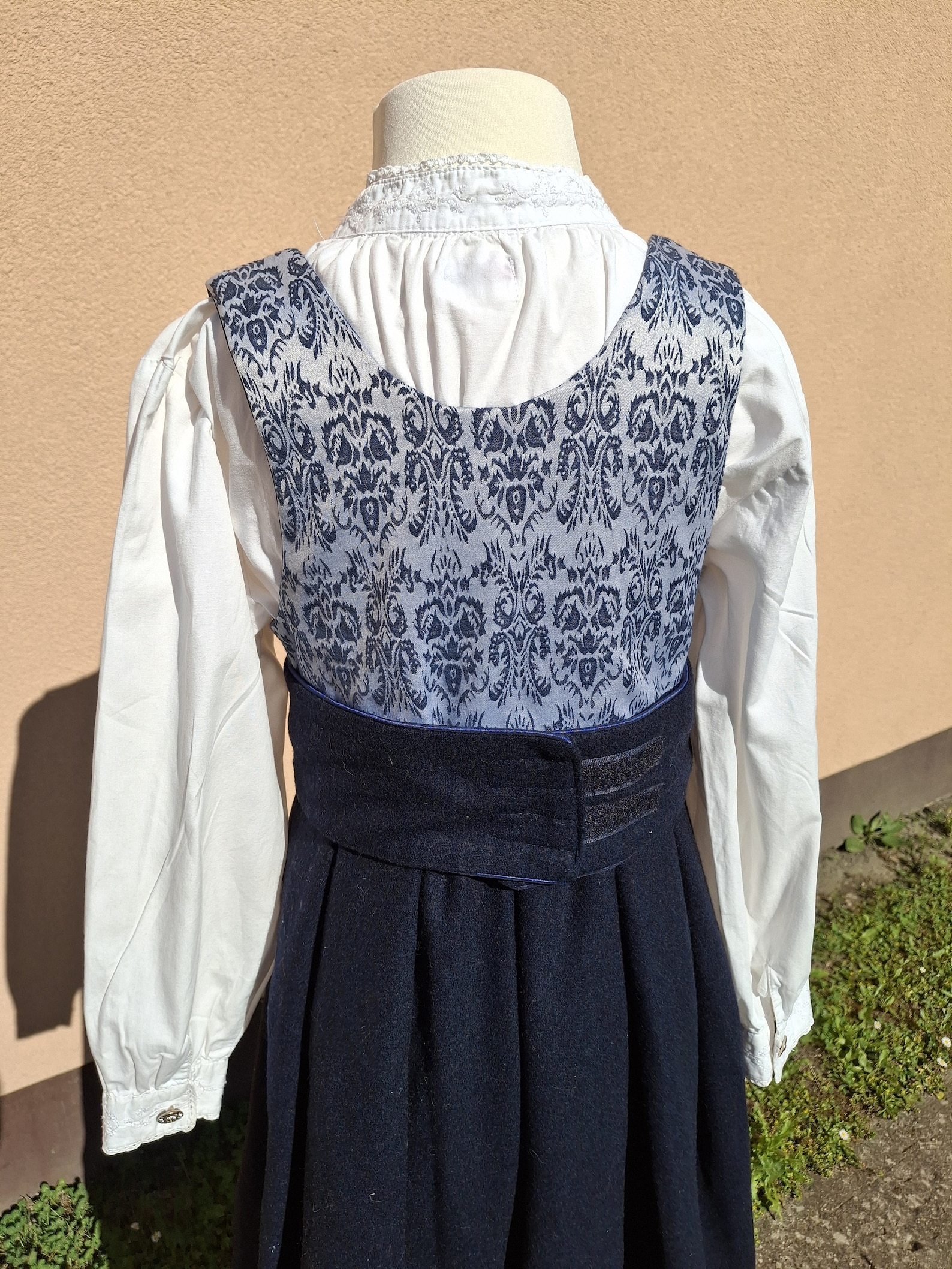 Original Handmade Vintage Traditional Norwegian Folk Dress Festdrakt ...