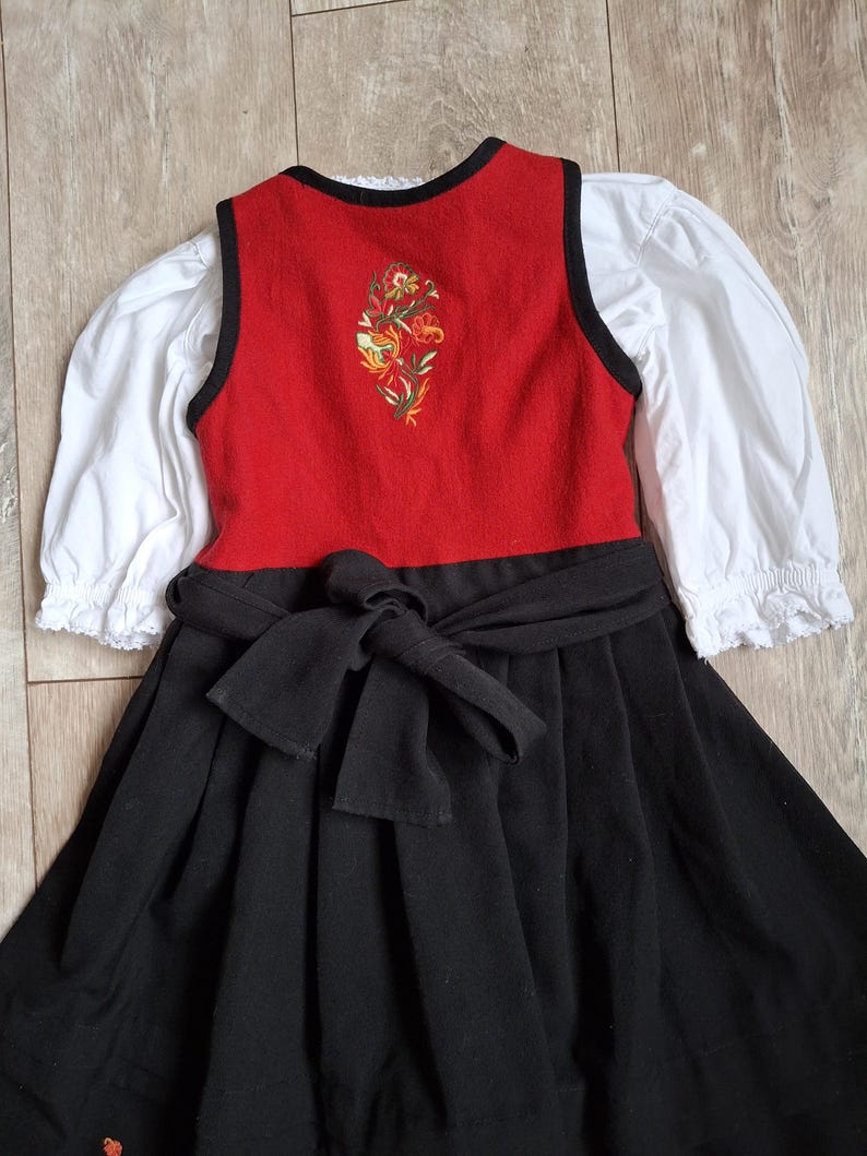 Original Handmade Vintage Traditional Norwegian Folk Dress - Festdrakt ...