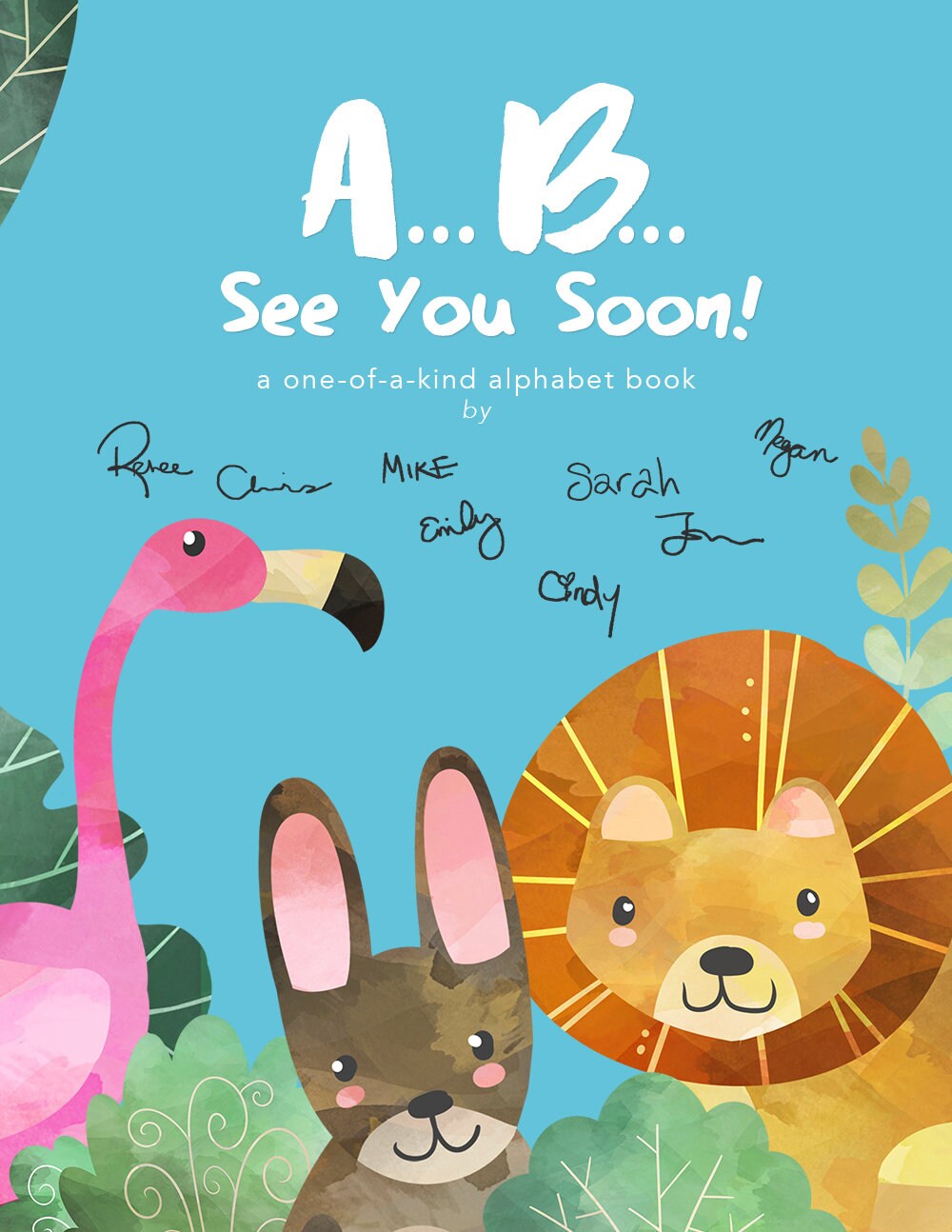 A... B... See You Soon Children's Book Kit Baby Shower Activity - Etsy