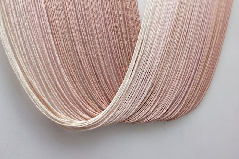 Dip Dye Macrame Wall Hanging Macrame Headboard Ombre Wall - Etsy