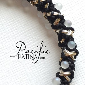 Kumihimo Pattern: Edo Yatsu – Wire and Bead Hollow Braid Tutorial - Etsy