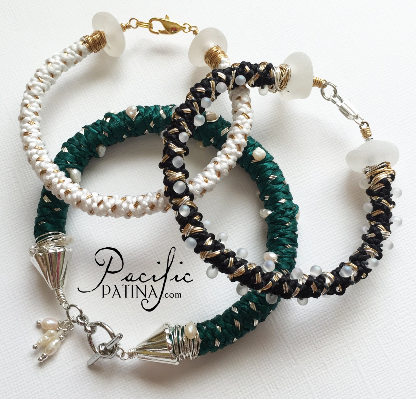 Kumihimo Pattern: Edo Yatsu – Wire and Bead Hollow Braid Tutorial - Etsy