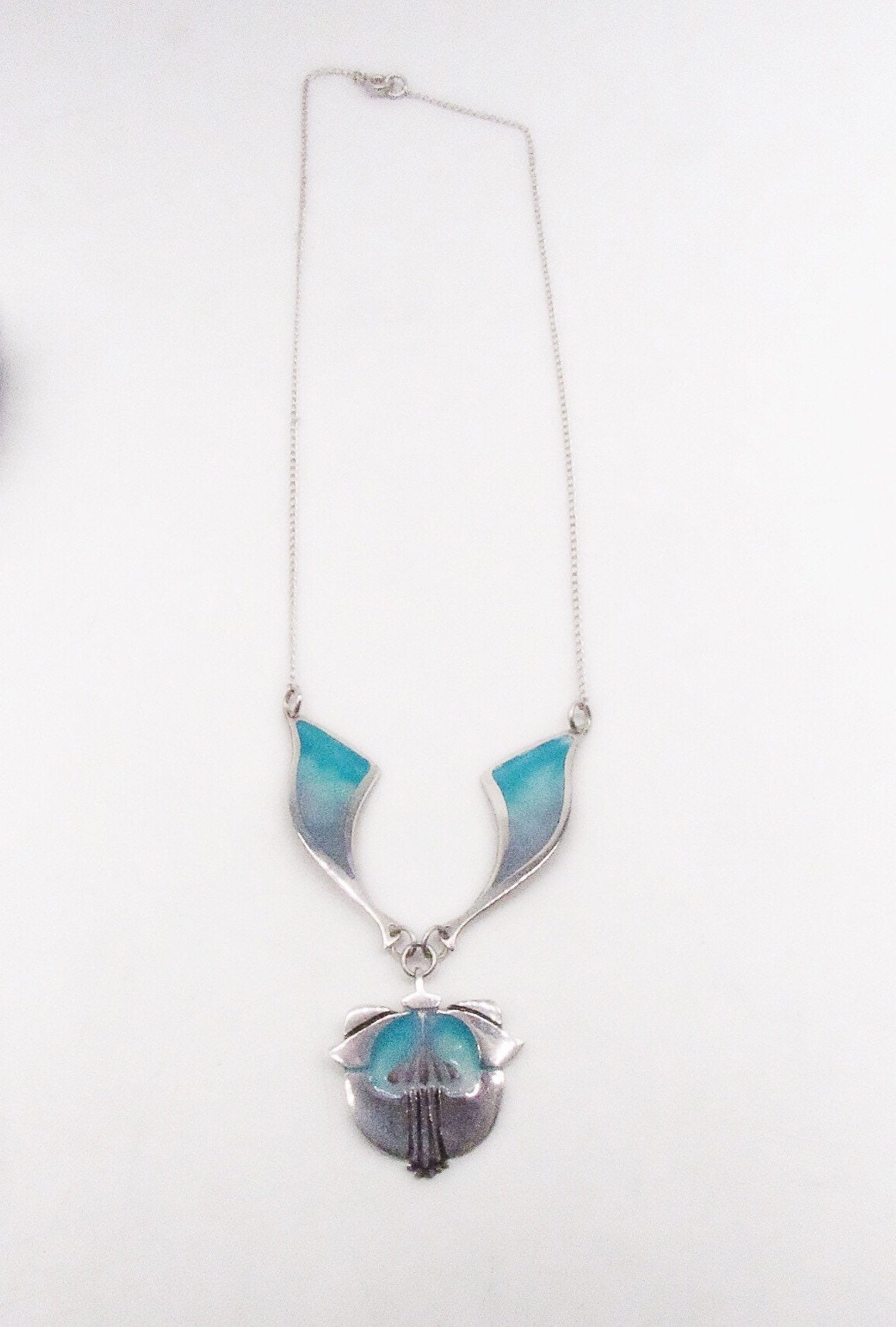 Gorgeous Pat Cheney of Scotland Art Nouveau styled vintage Sterling ...