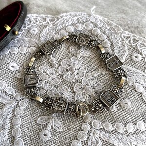 1930s Filigrane Depose PARIS France Silver Rhodium Plated Souvenir ...