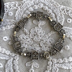 1930s Filigrane Depose PARIS France Silver Rhodium Plated Souvenir ...