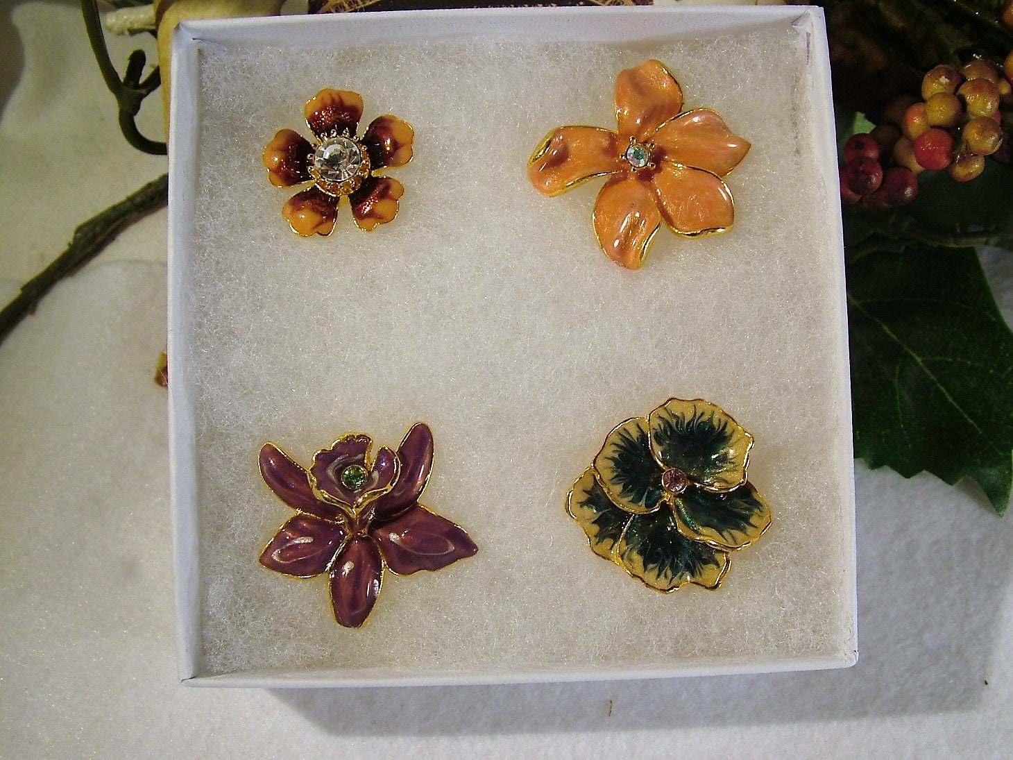 Vintage Joan Rivers 1980's Classic Collection Four Enamel ...