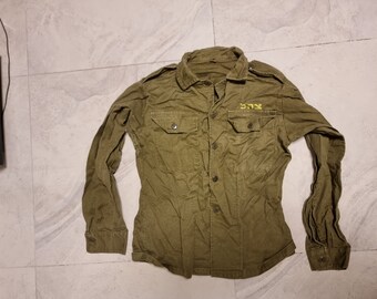 Genuine IDF Israel Army Golani Field Uniform Shirt SIZE Medium - Etsy