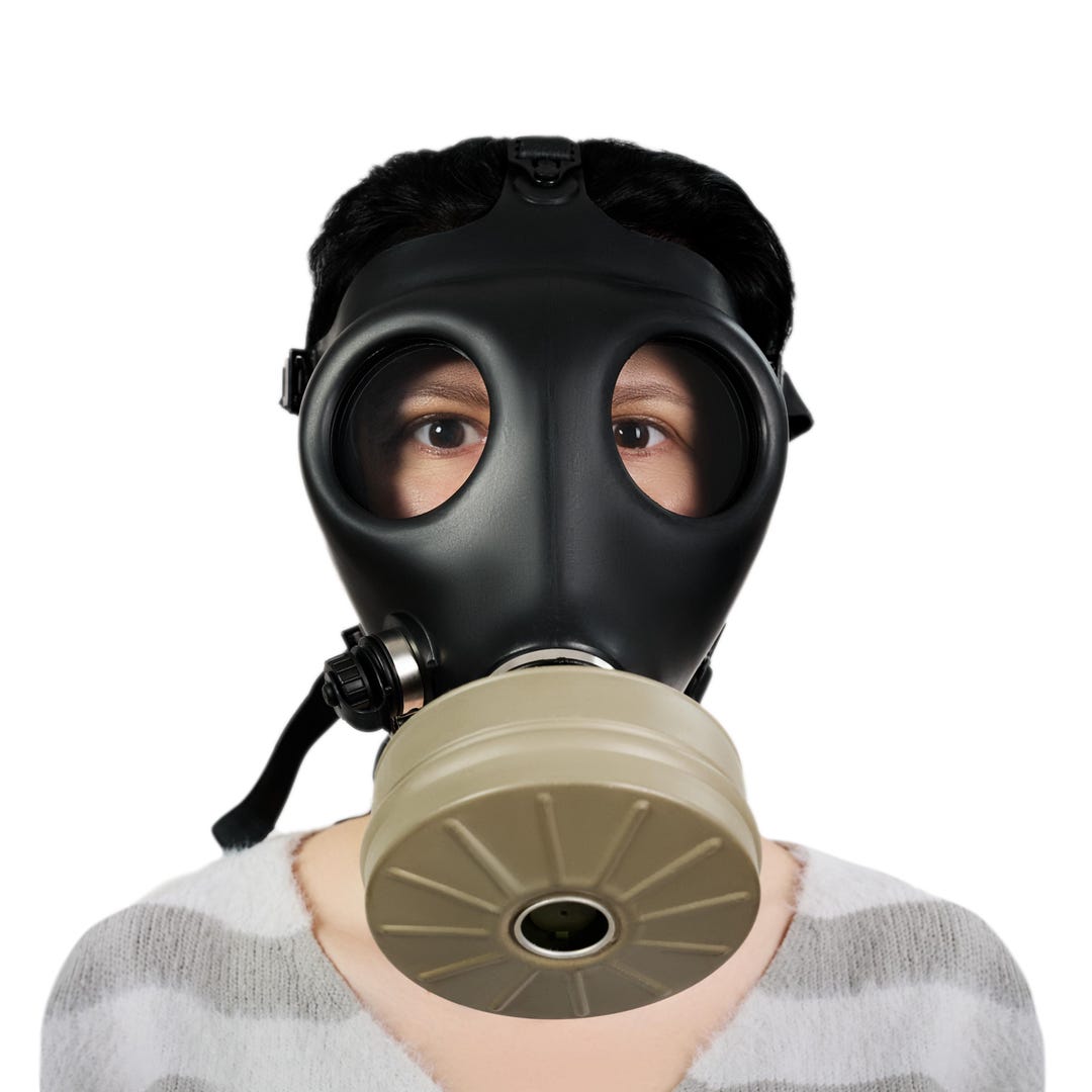 Maschera Antigas Israeliana | Filtro NBC Incluso | Protezione Chimica E ...