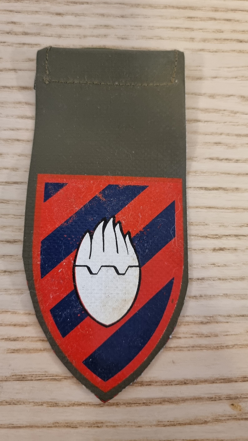 IDF Israeli Army Genuine Military Police Tag Insignia B034 FREE ...