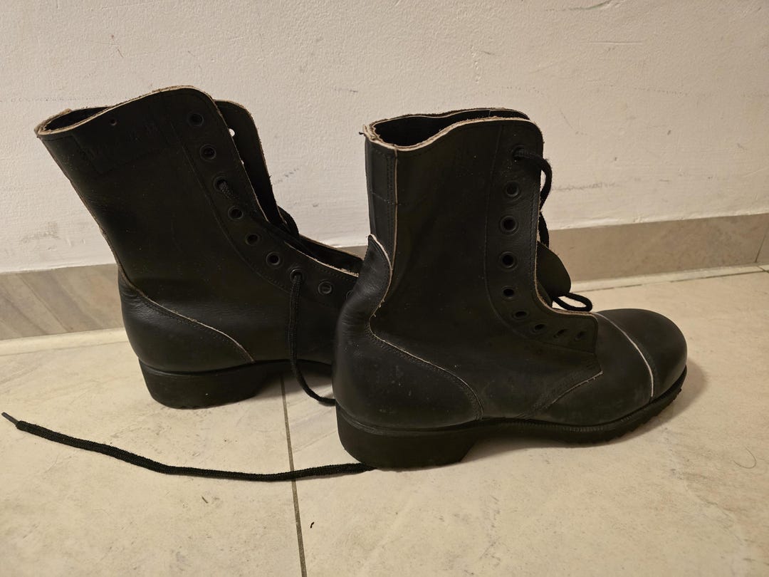 Genuine IDF Israeli Army Uniform Boots Combat Soldier Size 43 US 8.5 ...