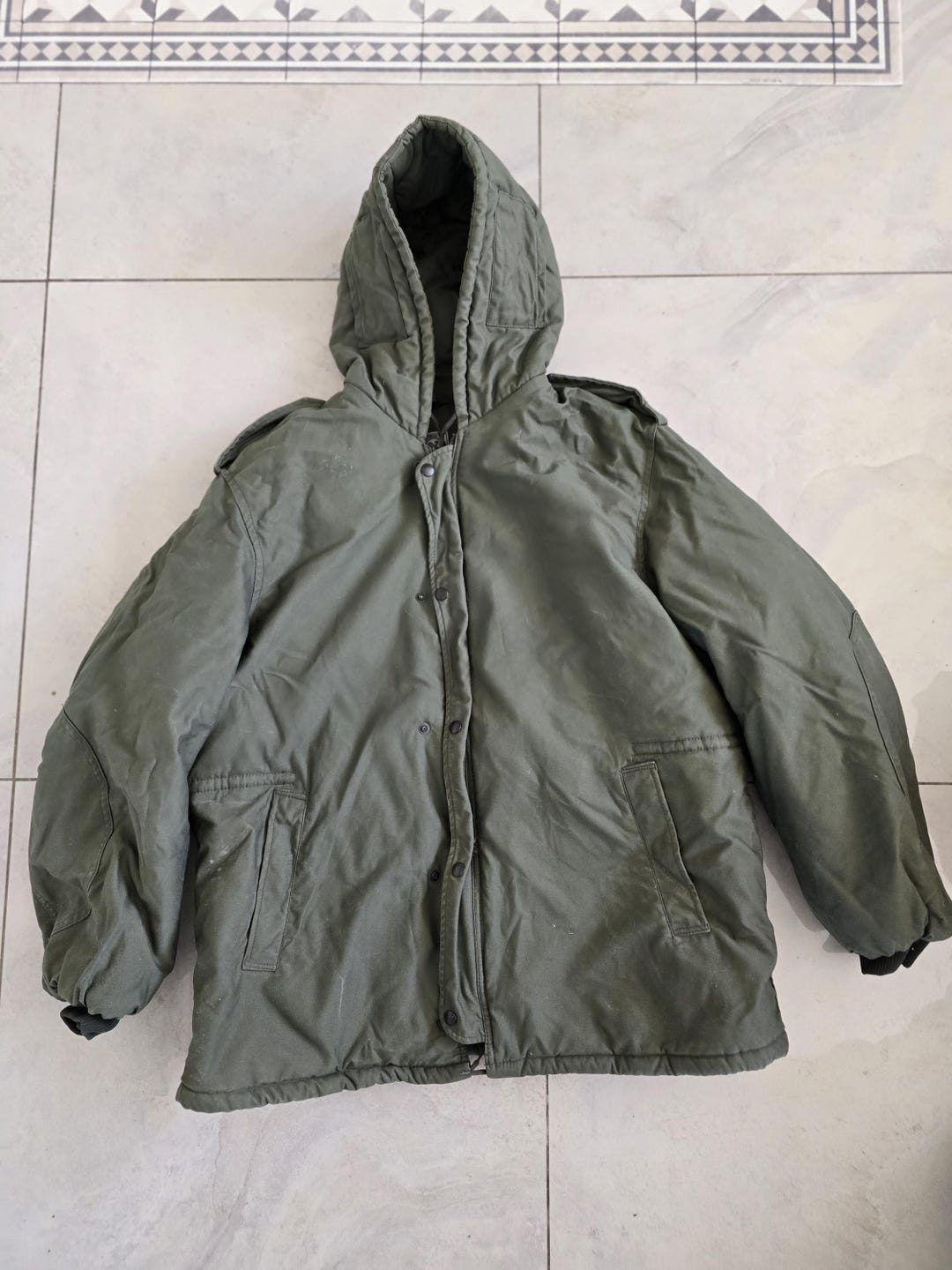 Genuine IDF Israel Army Uniform Parka Jacket DUBON Size XL A300 - Etsy