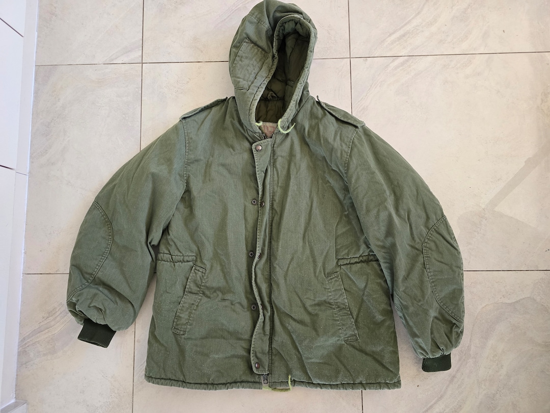 Genuine IDF Israeli Army Uniform Dubon Jacket Parka Size Large A246 - Etsy