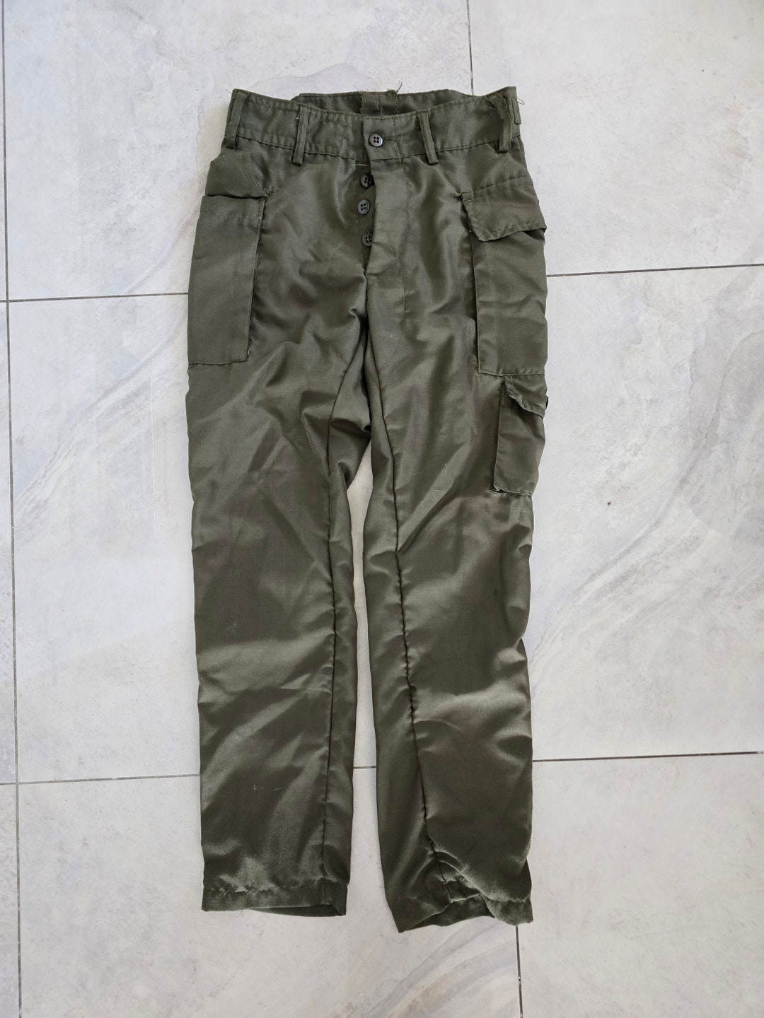 Genuine IDF Israeli Army Tanker Fireproof Uniform Pants Size Small With ...