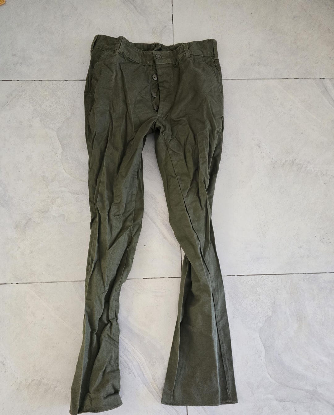 Genuine IDF Israel Army Combat Soldier Pants Size Medium A320 FREE ...