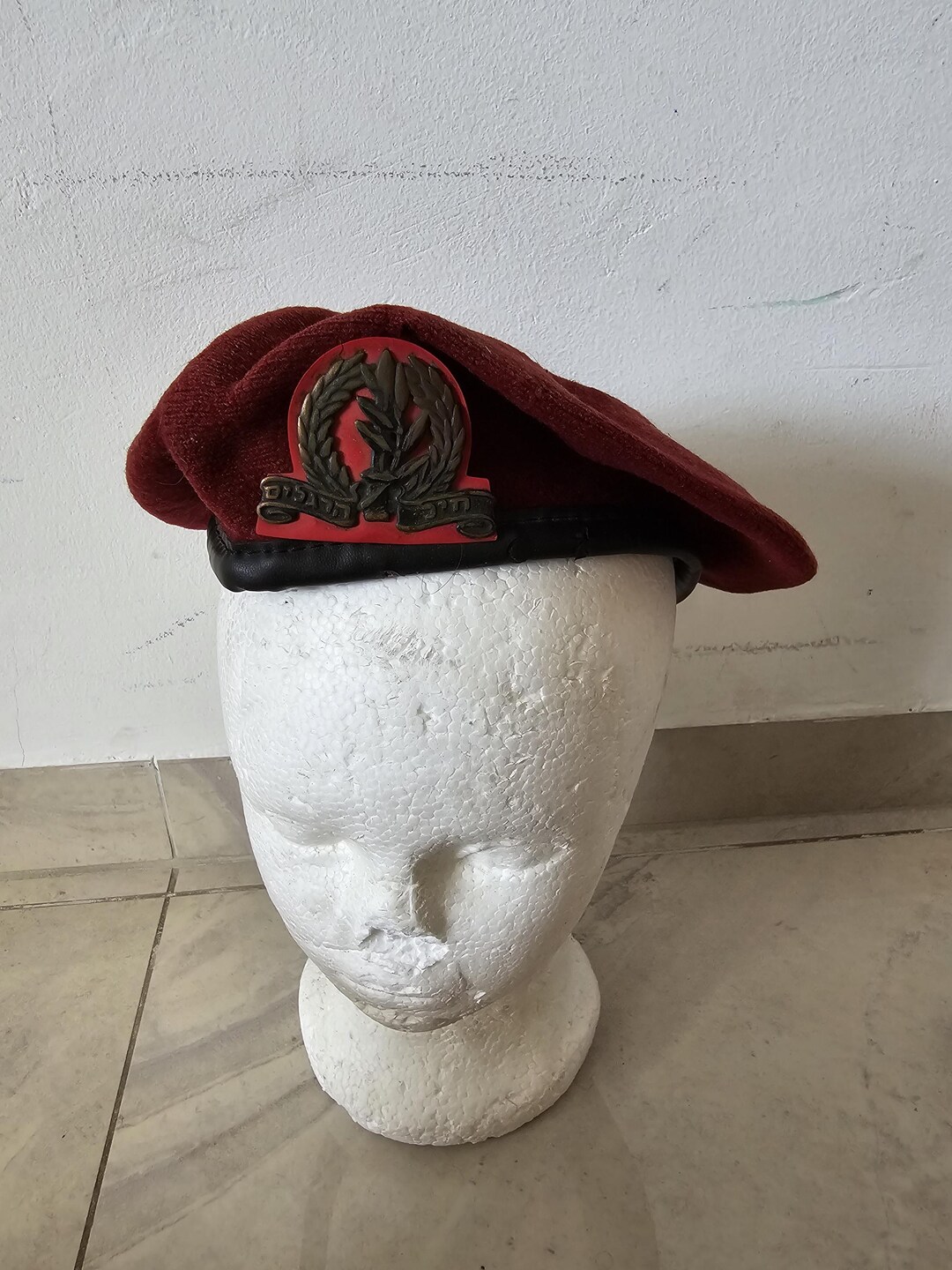 IDF Israel Army Uniform Beret Combat Soldier Paratroopers With Cockade ...