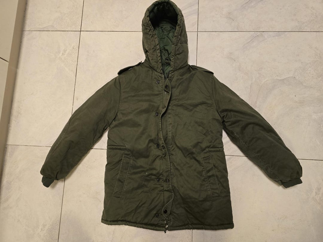 IDF Israel Army Uniform Jacket Parka DUBON Size Large Free Shipping ...