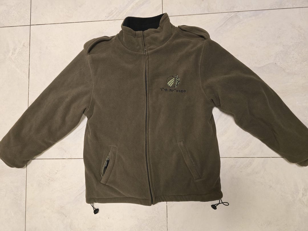 IDF Israel Army Uniform Jacket Parka Fleece Female Soldier Size M FREE ...