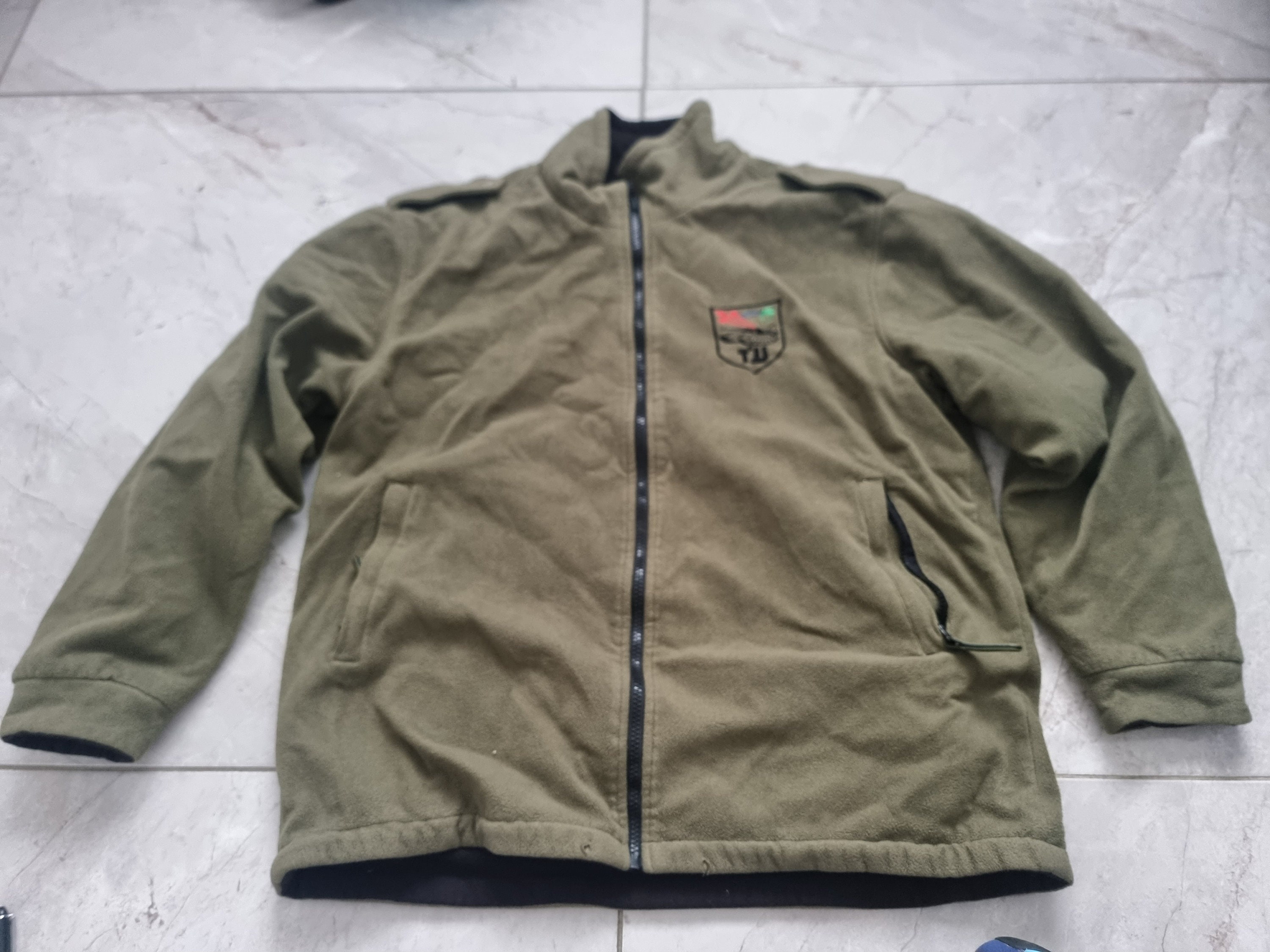 Genuine IDF Israel Army Fleece Jacket Parka Large Tanker FREE SHIPPING ...