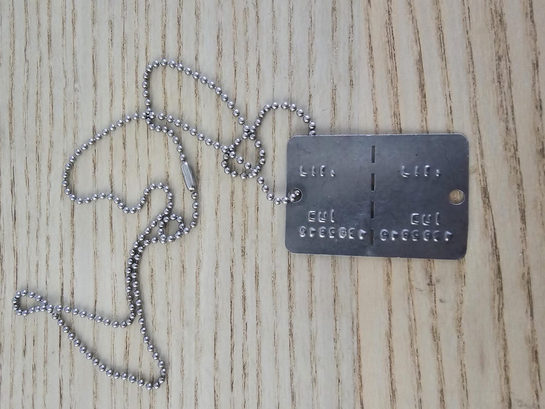 IDF Israel Army Uniform Genuine Dog Tag D5 FREE SHIPPING - Etsy
