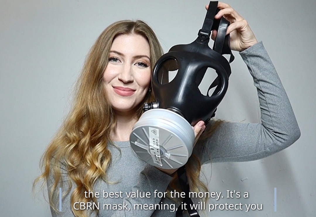 Fire Escape Gas Mask | Israeli-made | Best Quality | See Video Inside ...