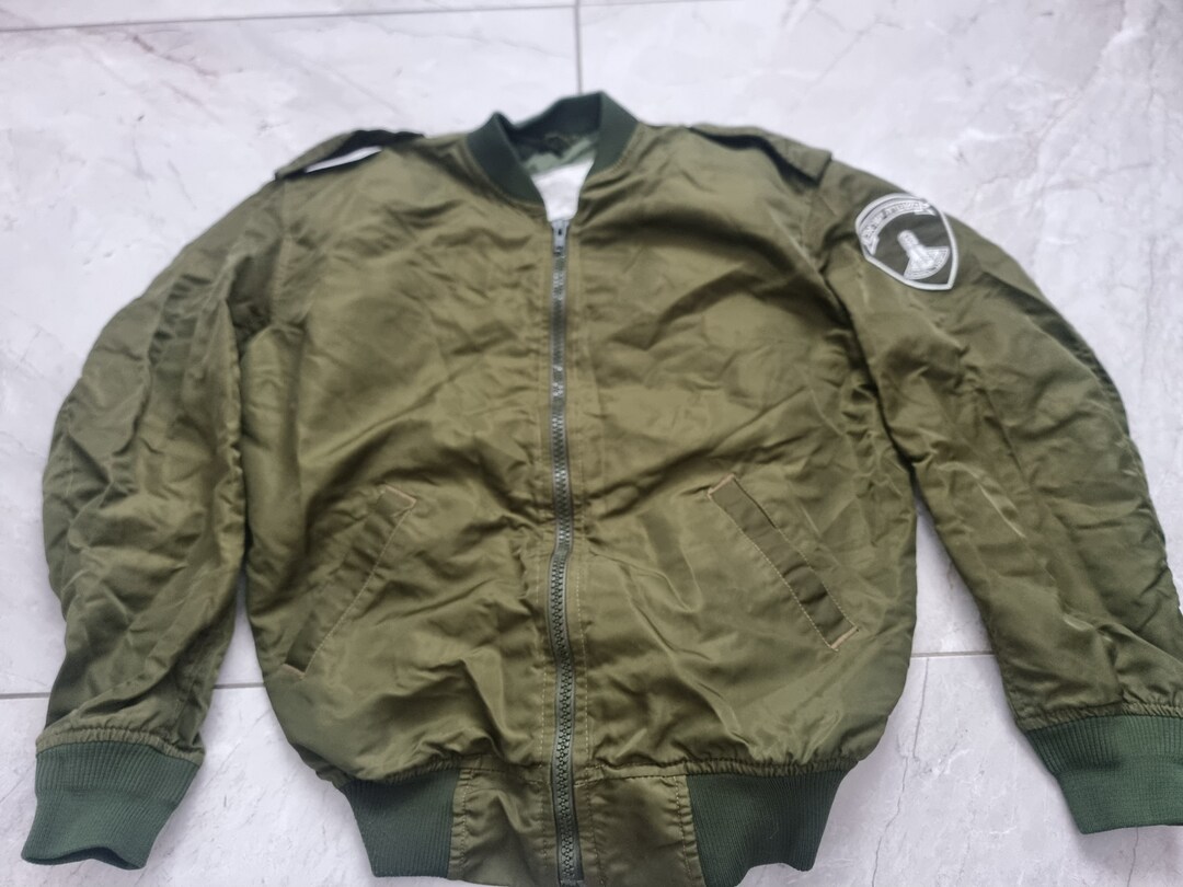 Genuine Israeli Border Police IDF Fleece Jacket Parka Large - Etsy