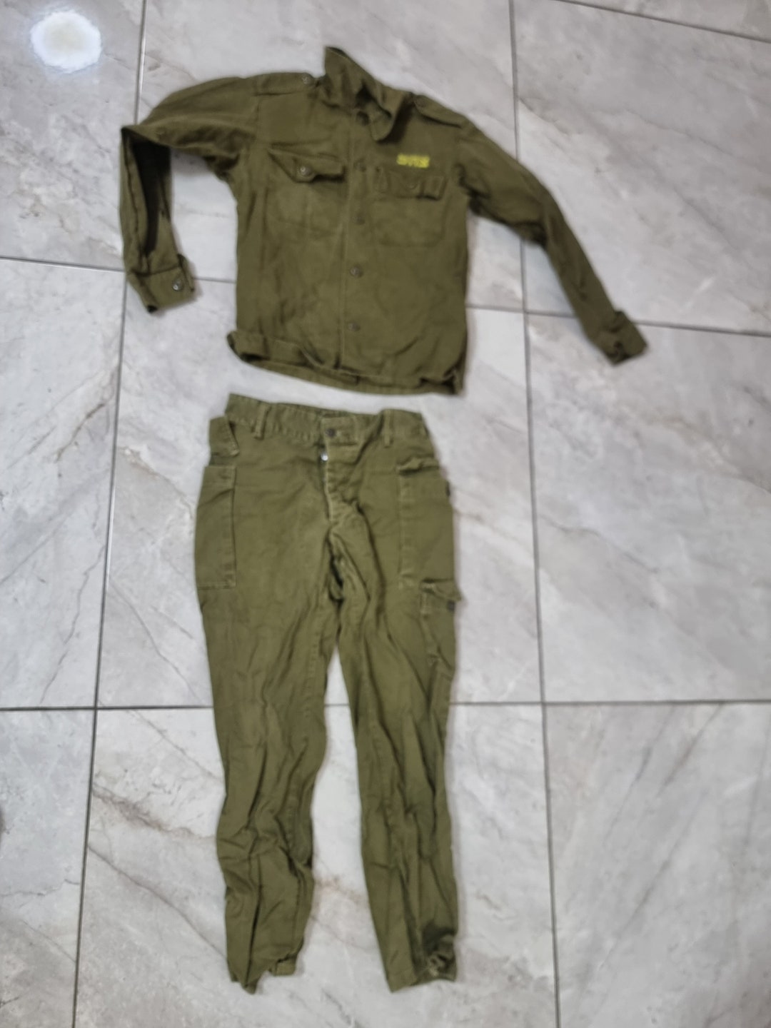 Genuine IDF Israel Army Golani Field Uniform Shirt Pants - Etsy