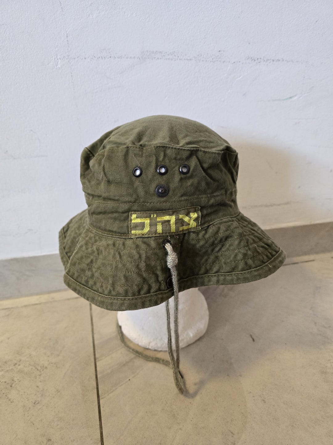 IDF Israel Army Uniform Boonie Hat Combat Soldier With Insignia Size 58 ...
