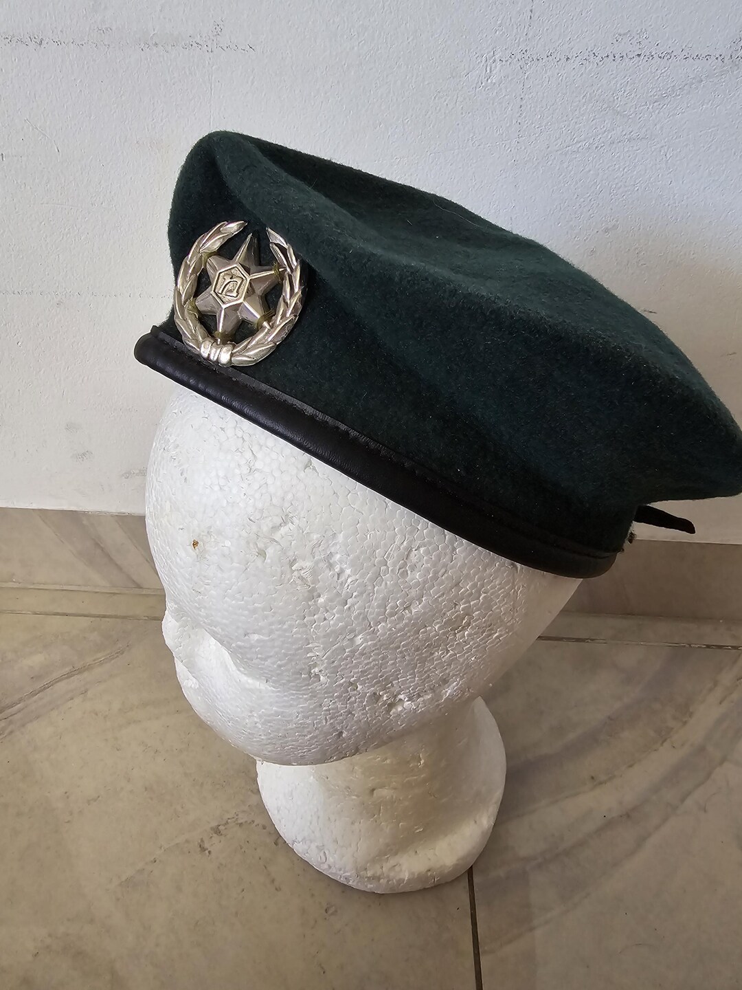 IDF Israel Army Uniform Beret Combat Soldier MAGAV Border Police With ...