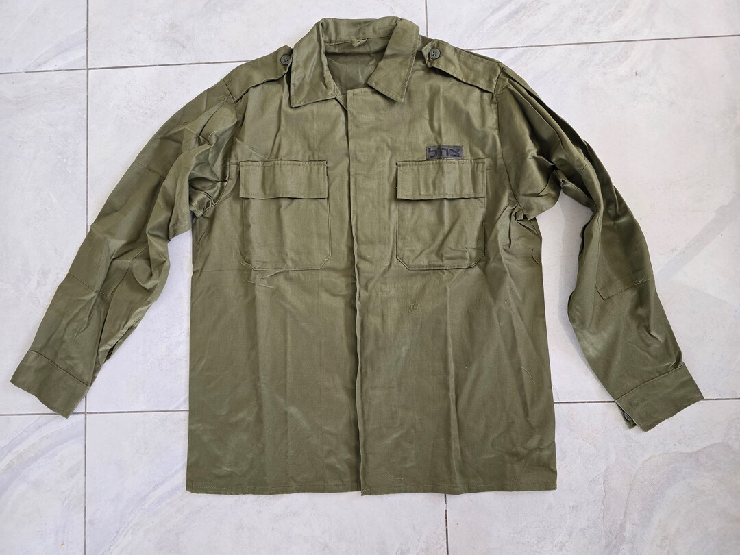 Genuine IDF Israeli Army Uniform Shirt Size Large UNWORN Brand New A236 ...