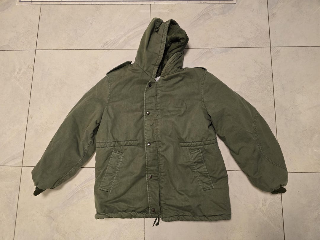 IDF Israel Army Uniform Jacket Parka DUBON Size Large Free Shipping ...