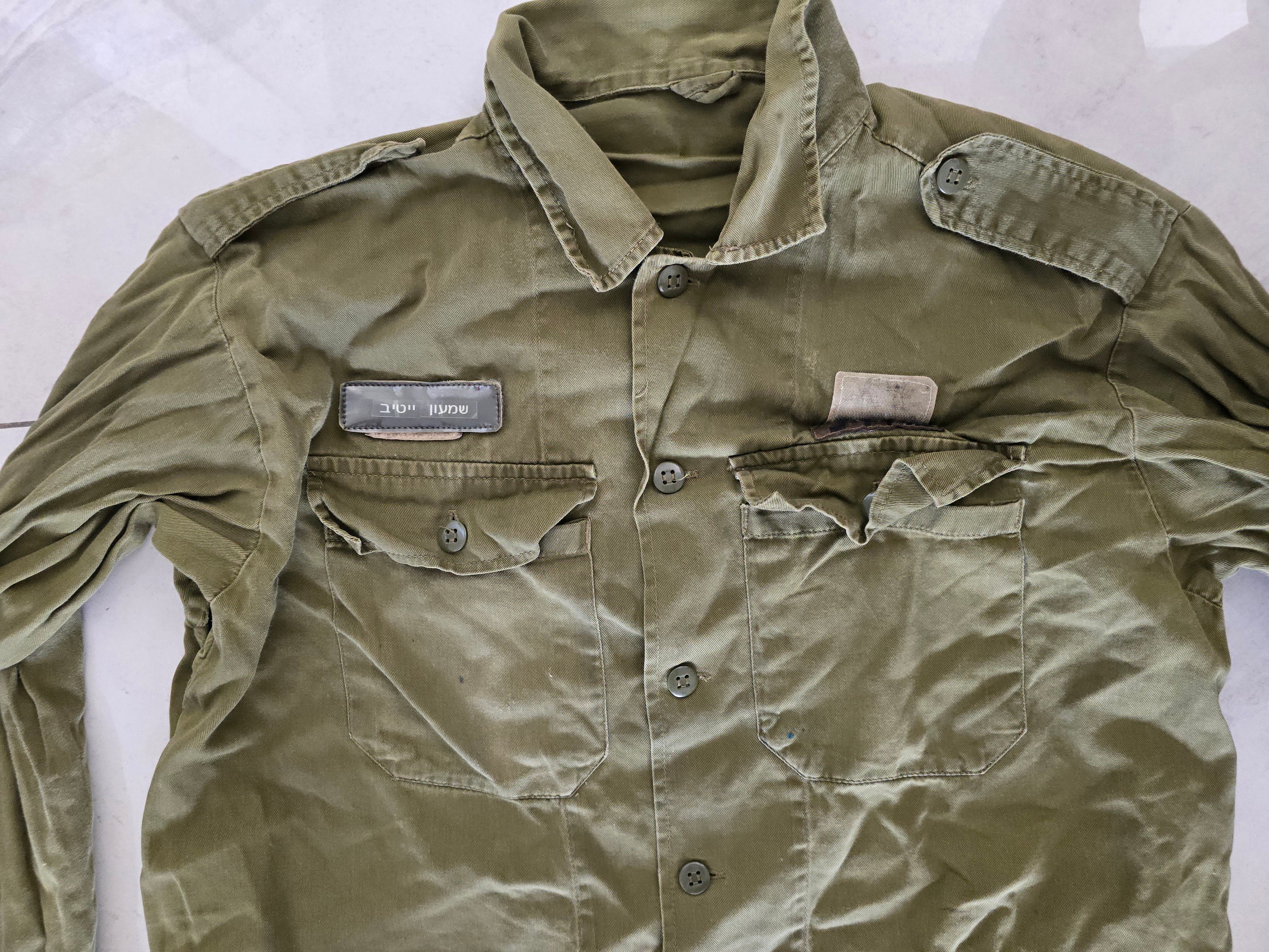 Genuine IDF Israel Army Uniform Shirt Size Medium 2020's FREE SHIPPING ...