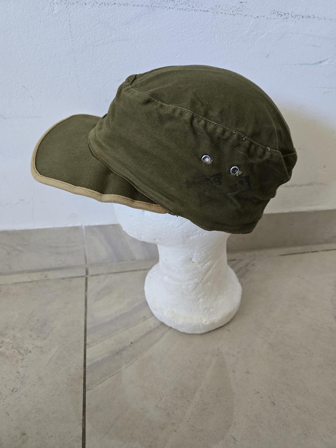 IDF Israel Army Uniform Moshe Dayan Type Officer Hat Size 58 FREE ...