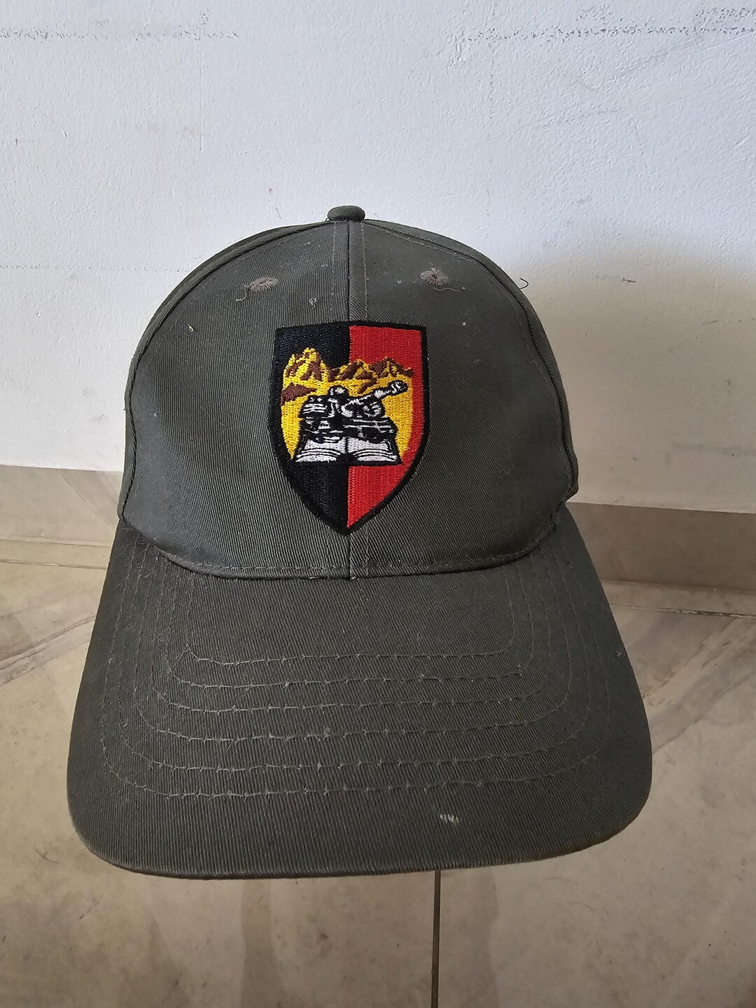 IDF Israel Army Genuine Merkava Tank Field Hat Cap Insignia FREE ...